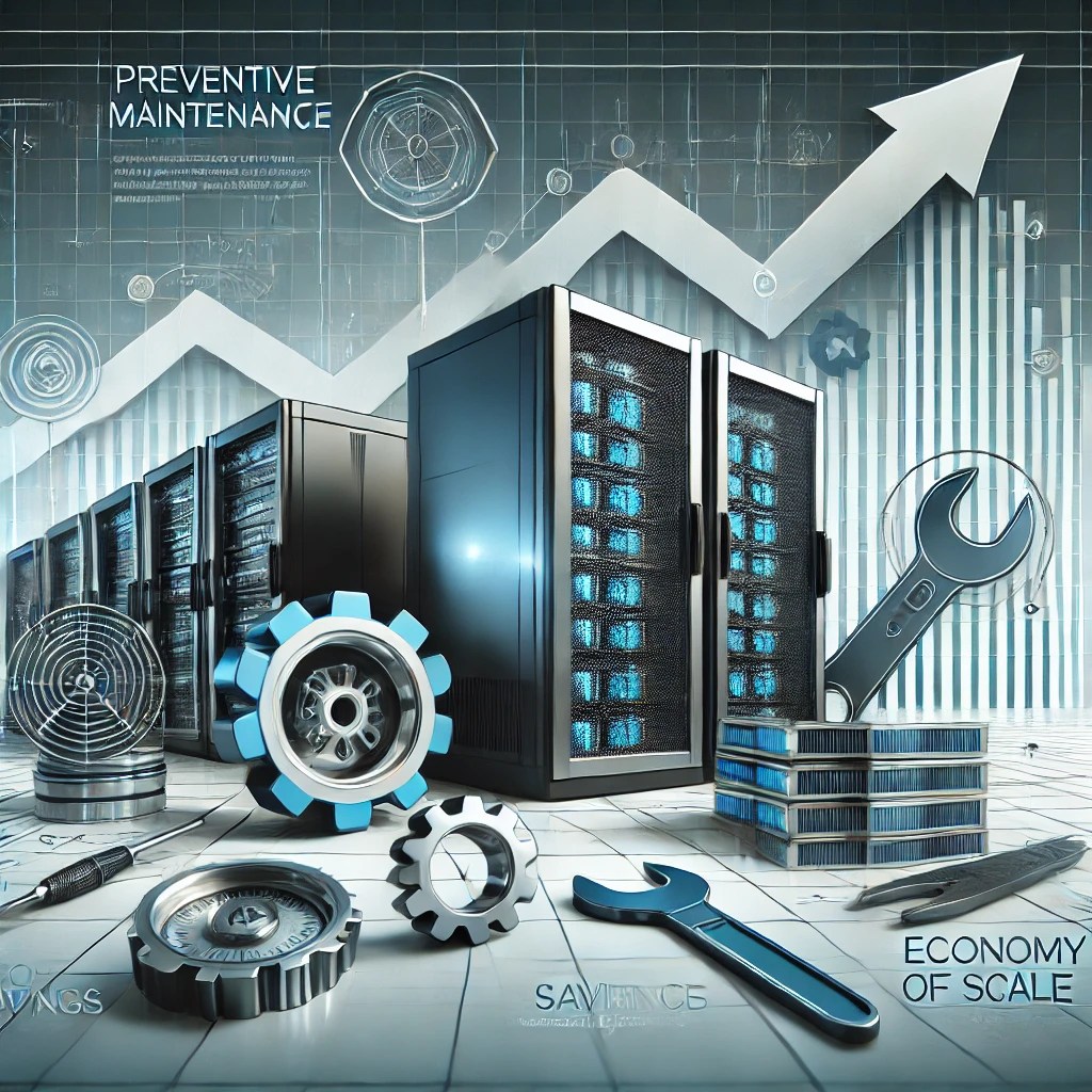 Performing preventive maintenance in an Economy-of-Scale manner for a ...